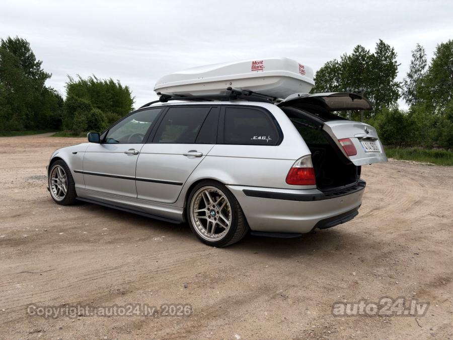 Grey BMW 3 Series 2003 in Tallinn, with an engine capacity of 2.00 L and mileage of 306 thousand km for 4900 €, photo 6 on AUTOMOTO.COM.LV
