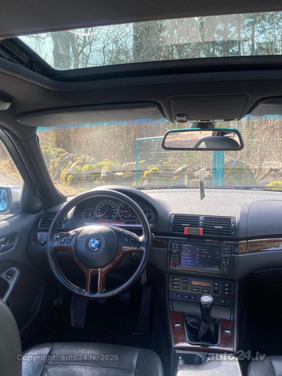 Pelēks BMW 3 Series 2004 Hāpsalu, ar dzinēja tilpumu 2.20 L un nobraukumu 368 tūkst. km par 3650 €, foto 15 vietnē AUTOMOTO.COM.LV