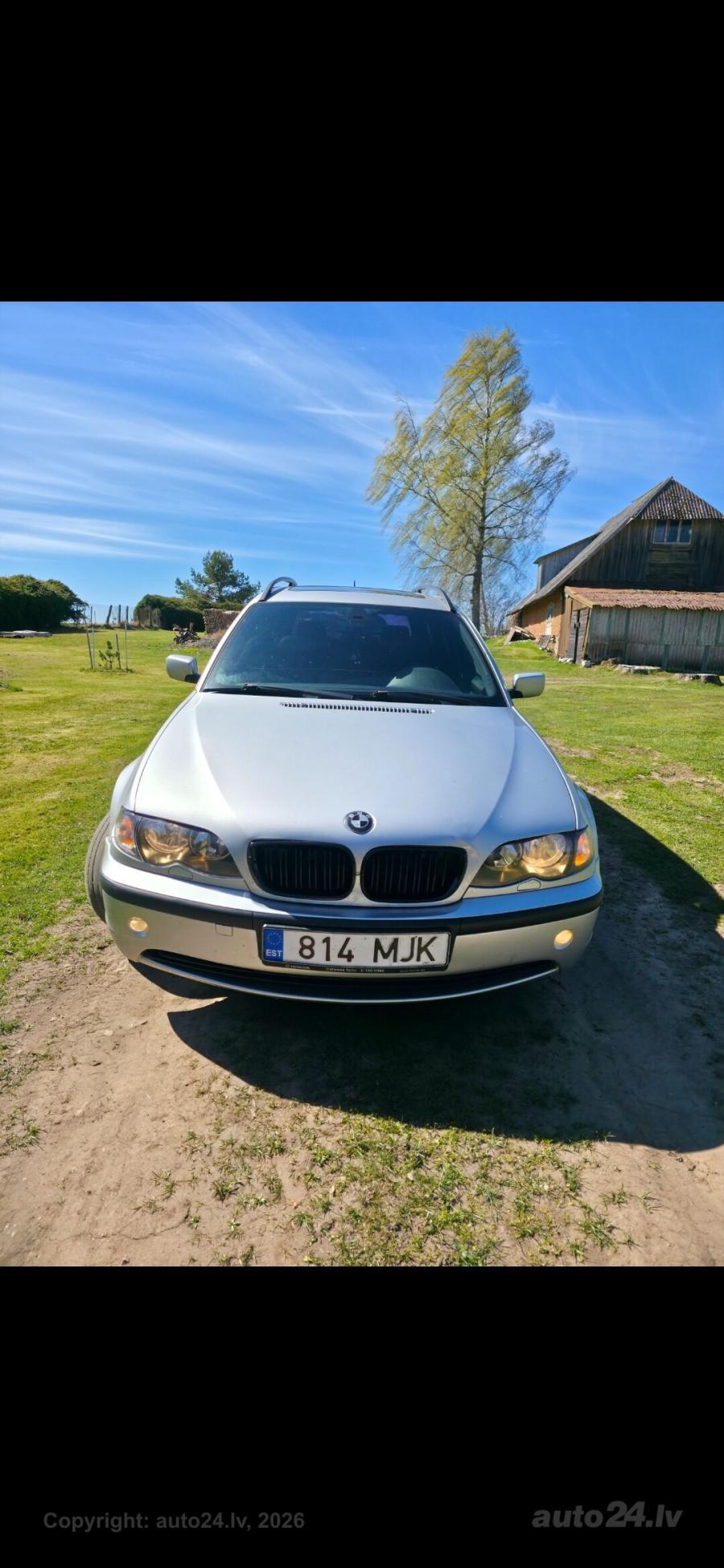 Grey BMW 3 Series 2005 in Elva, with an engine capacity of 2.00 L and mileage of 484 thousand km for 2500 €, photo 5 on AUTOMOTO.COM.LV