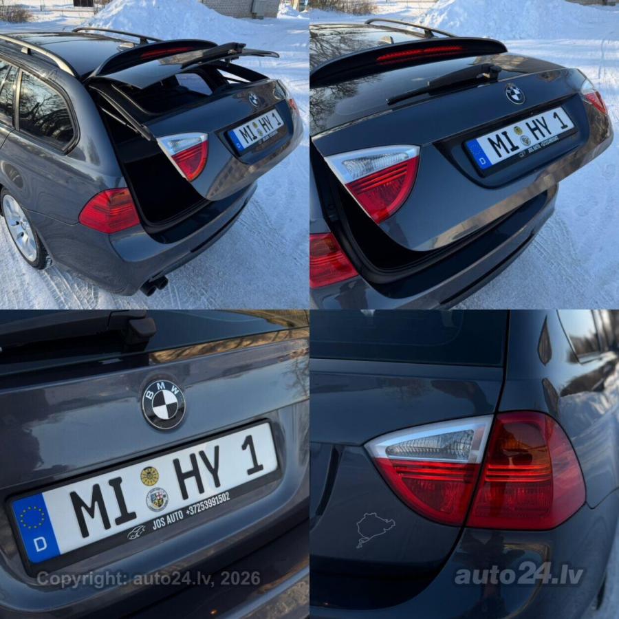 Pelēks BMW 3 Series 2006 Viljandi, ar dzinēja tilpumu 3.00 L un nobraukumu 247 tūkst. km par 6790 €, foto 22 vietnē AUTOMOTO.COM.LV