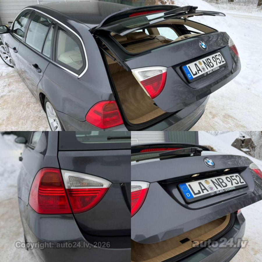 Pelēks BMW 3 Series 2007 Viljandi, ar dzinēja tilpumu 3.00 L un nobraukumu 308 tūkst. km par 6390 €, foto 24 vietnē AUTOMOTO.COM.LV
