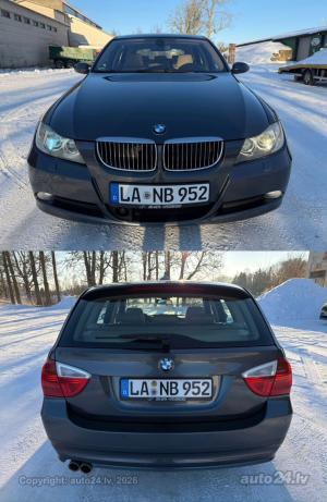 Grey BMW 3 Series 2007 in Viljandi, with an engine capacity of 3.00 L and mileage of 308 thousand km for 6190 €, photo 6 on AUTOMOTO.COM.LV
