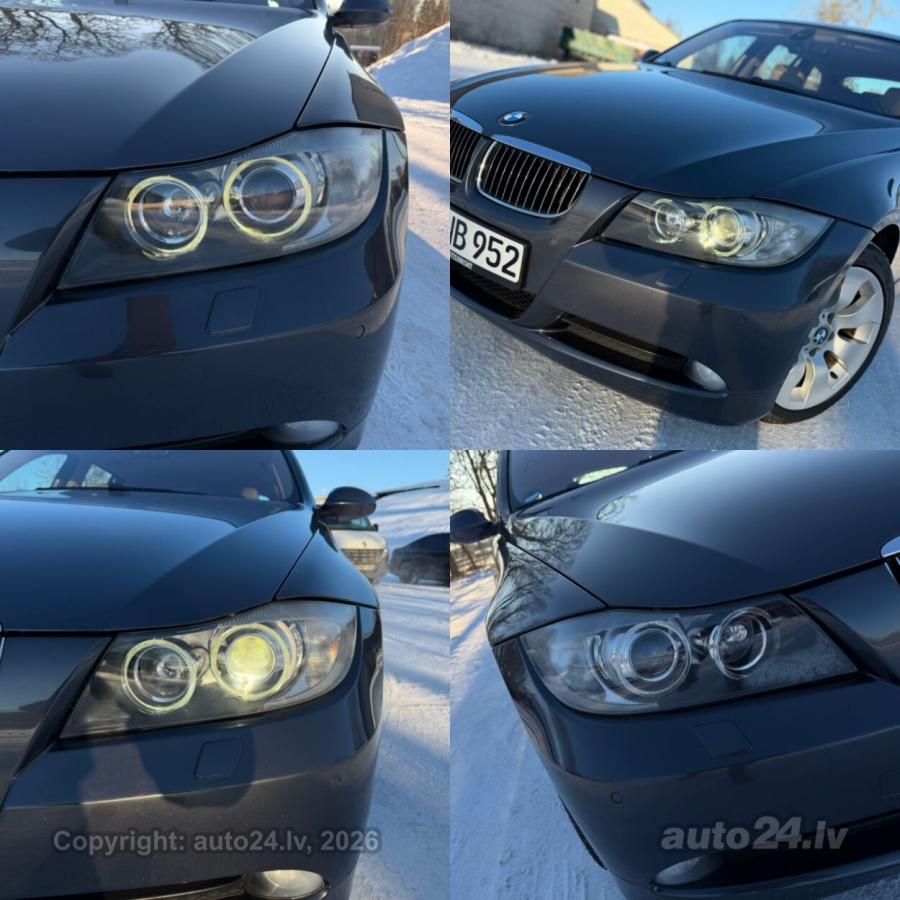Grey BMW 3 Series 2007 in Viljandi, with an engine capacity of 3.00 L and mileage of 308 thousand km for 6190 €, photo 22 on AUTOMOTO.COM.LV