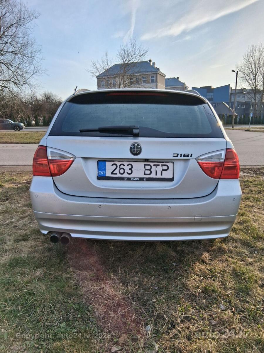 Grey BMW 3 Series 2007 in Tallinn, with an engine capacity of 3.00 L and mileage of 338 thousand km for 6499 €, photo 5 on AUTOMOTO.COM.LV