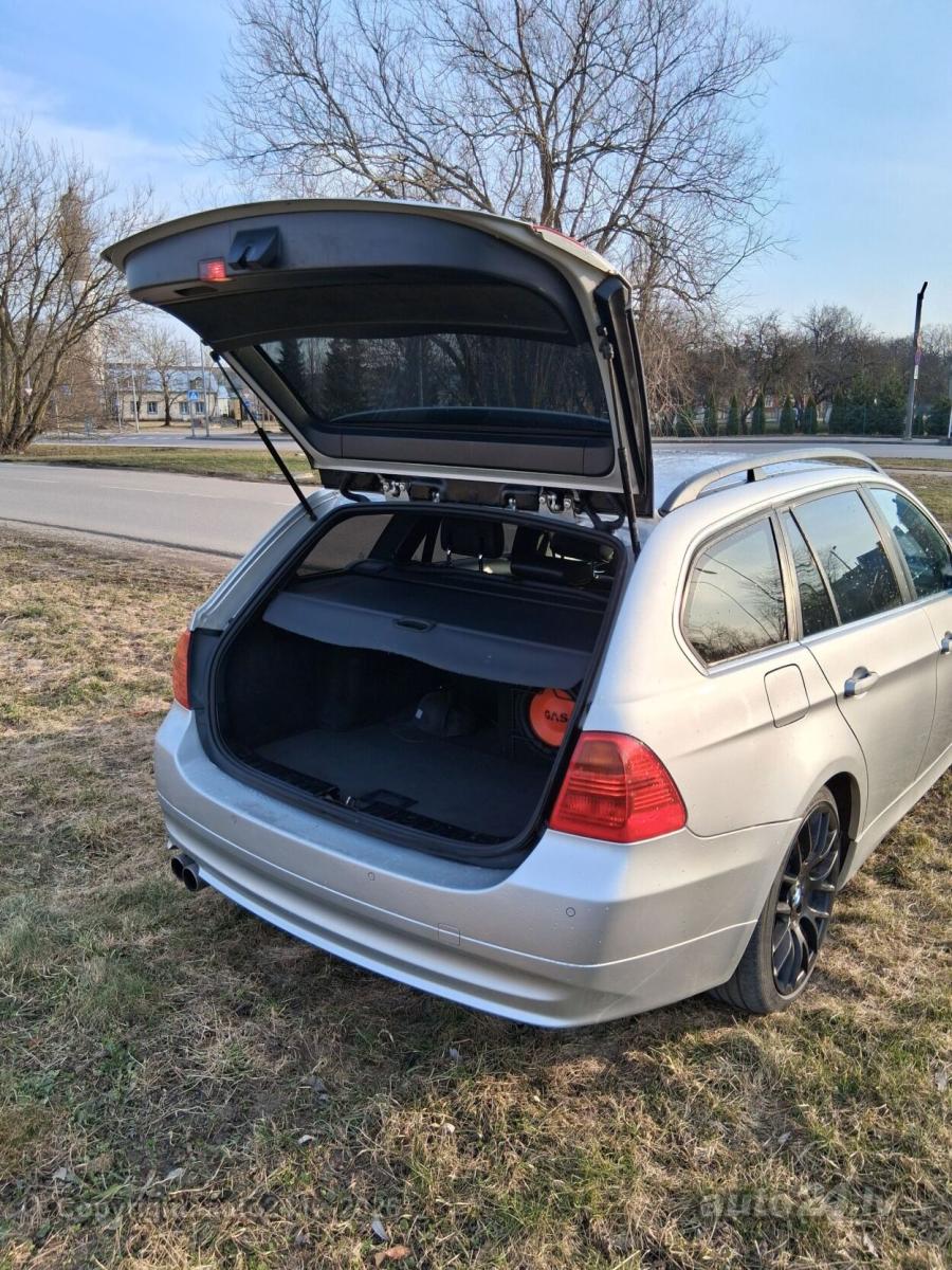 Grey BMW 3 Series 2007 in Tallinn, with an engine capacity of 3.00 L and mileage of 338 thousand km for 6499 €, photo 14 on AUTOMOTO.COM.LV