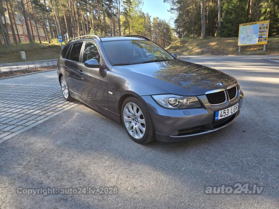 Grey BMW 3 Series 2007 in Elva, with an engine capacity of 2.00 L and mileage of 168 thousand km for 4350 €, photo 3 on AUTOMOTO.COM.LV