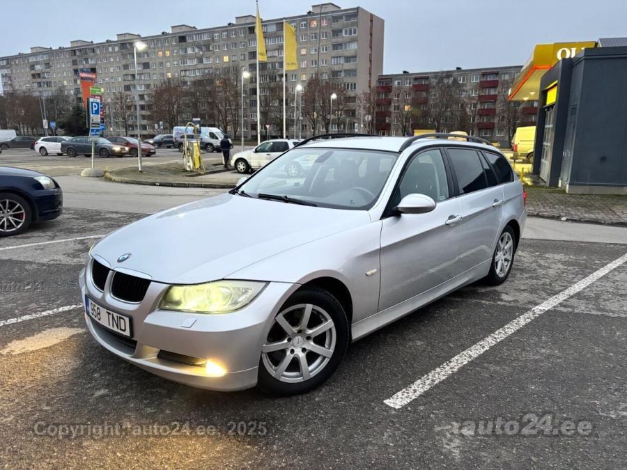 Grey BMW 3 Series 2008 in Tallinn, with an engine capacity of 2.00 L and mileage of 327 thousand km for 2999 €, photo 1 on AUTOMOTO.COM.LV