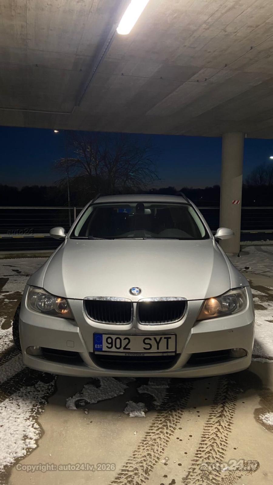 Grey BMW 3 Series 2008 in Tallinn, with an engine capacity of 2.00 L and mileage of 200 thousand km for 4100 €, photo 1 on AUTOMOTO.COM.LV