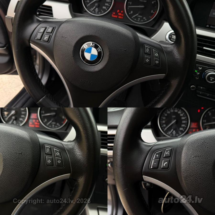 Pelēks BMW 3 Series 2008 Viljandi, ar dzinēja tilpumu 3.00 L un nobraukumu 346 tūkst. km par 5990 €, foto 15 vietnē AUTOMOTO.COM.LV