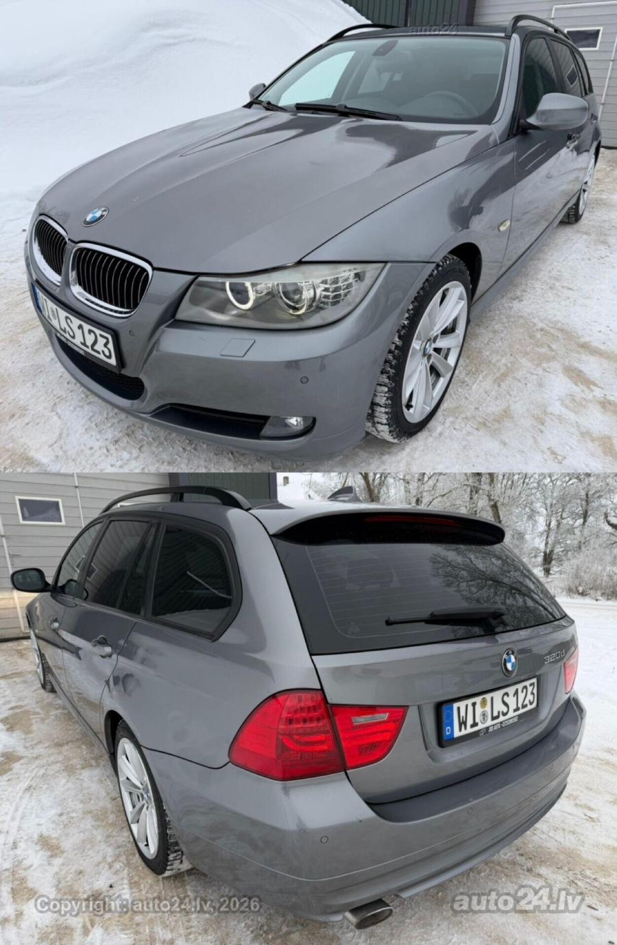 Pelēks BMW 3 Series 2009 Viljandi, ar dzinēja tilpumu 2.00 L un nobraukumu 234 tūkst. km par 5990 €, foto 29 vietnē AUTOMOTO.COM.LV