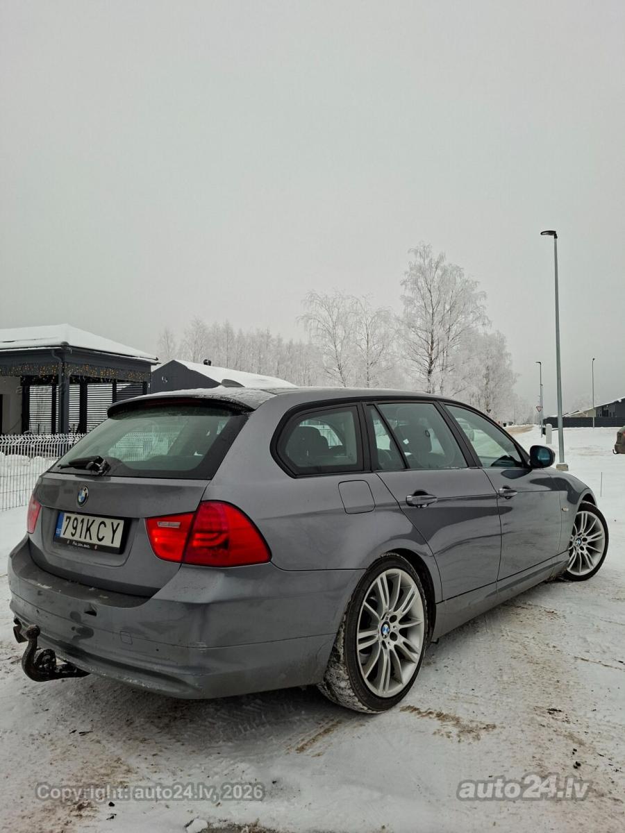 Grey BMW 3 Series 2009 in Tartu, with an engine capacity of 2.00 L and mileage of 308 thousand km for 4999 €, photo 3 on AUTOMOTO.COM.LV