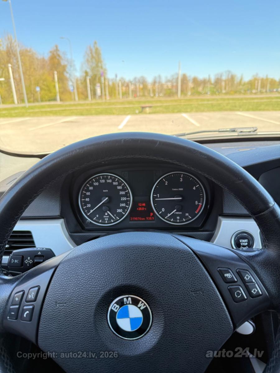 Grey BMW 3 Series 2010 in Tartu, with an engine capacity of 2.00 L and mileage of 320 thousand km for 5150 €, photo 10 on AUTOMOTO.COM.LV