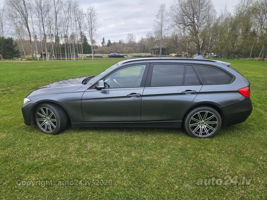 Grey BMW 3 Series 2013 in Voru, with an engine capacity of 2.00 L and mileage of 312 thousand km for 7600 €, photo 4 on AUTOMOTO.COM.LV