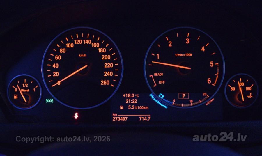 Pelēks BMW 3 Series 2013 Tartu, ar dzinēja tilpumu 3.00 L un nobraukumu 274 tūkst. km par 10700 €, foto 18 vietnē AUTOMOTO.COM.LV