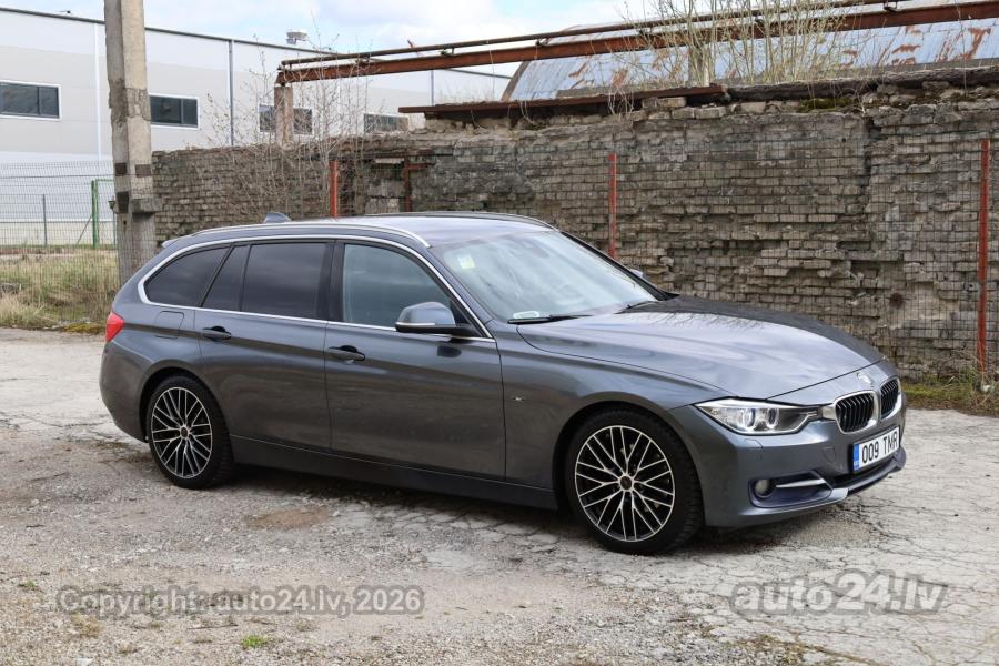 Grey BMW 3 Series 2014 in Tallinn, with an engine capacity of 2.00 L and mileage of 381 thousand km for 9499 €, photo 5 on AUTOMOTO.COM.LV