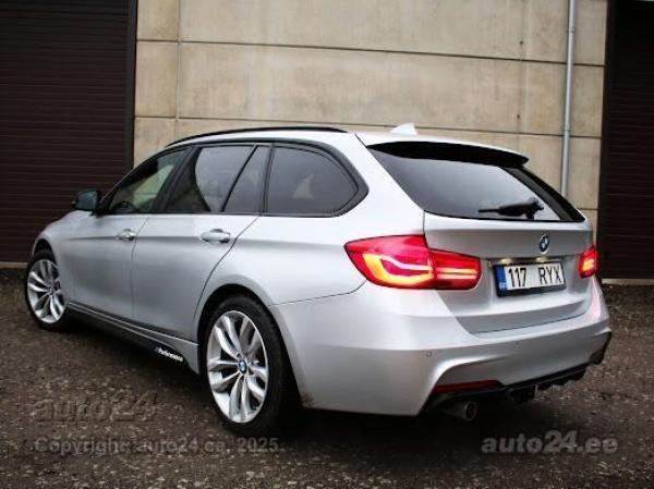 Grey BMW 3 Series 2015 in Tallinn, with an engine capacity of 2.00 L and mileage of 274 thousand km for 9990 €, photo 5 on AUTOMOTO.COM.LV