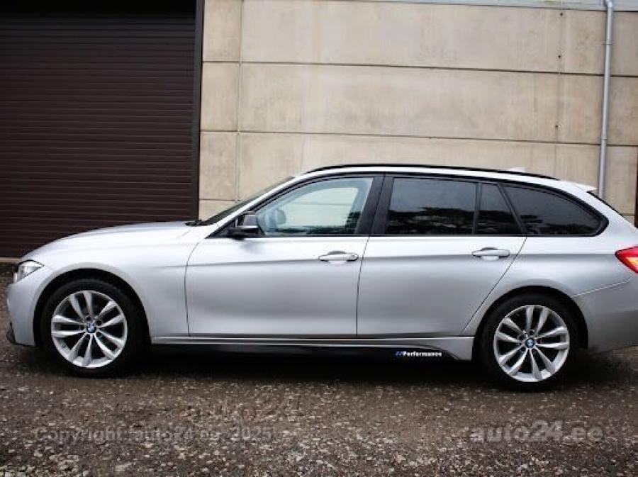 Grey BMW 3 Series 2015 in Tallinn, with an engine capacity of 2.00 L and mileage of 274 thousand km for 9990 €, photo 4 on AUTOMOTO.COM.LV