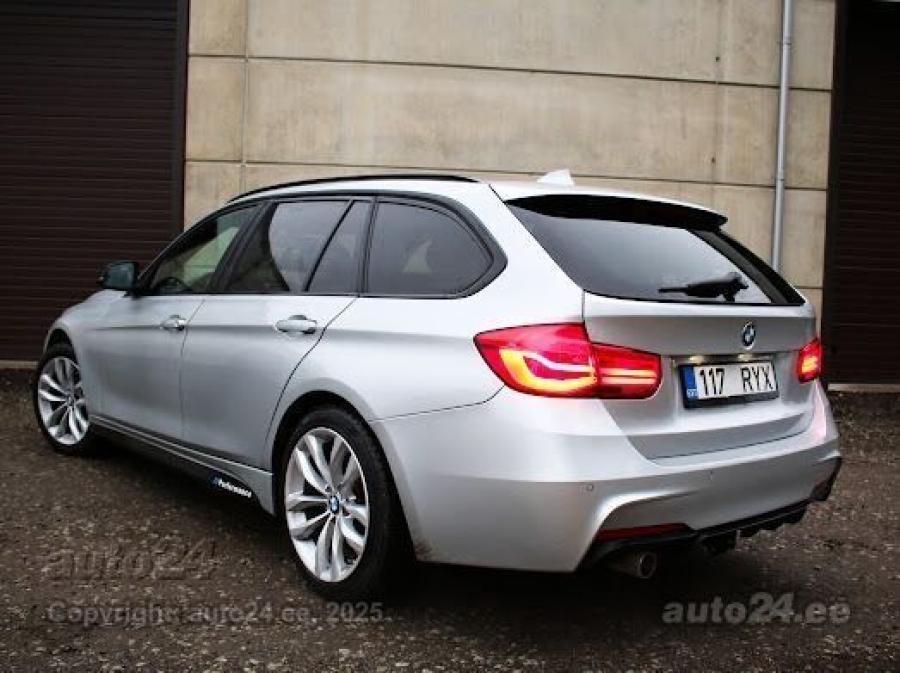 Grey BMW 3 Series 2015 in Tallinn, with an engine capacity of 2.00 L and mileage of 274 thousand km for 9990 €, photo 5 on AUTOMOTO.COM.LV