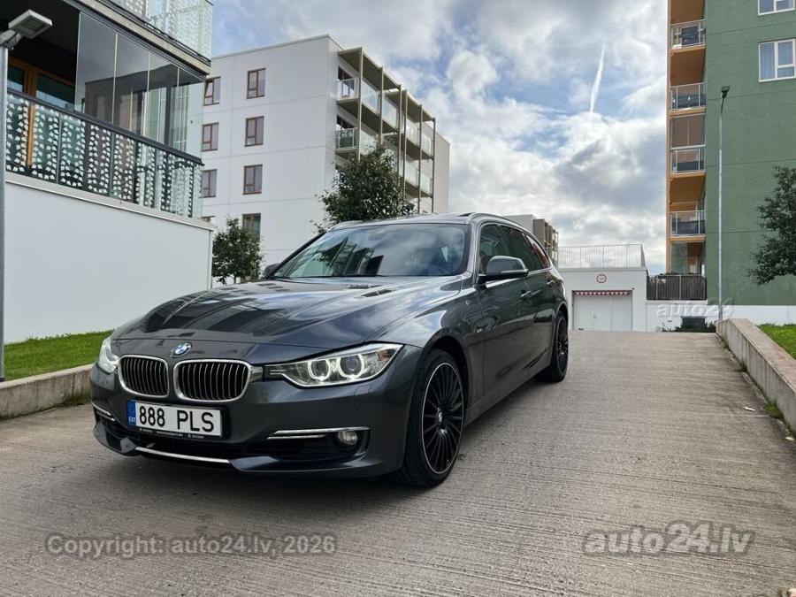 Pelēks BMW 3 Series 2015 Tallina, ar dzinēja tilpumu 2.00 L un nobraukumu 194 tūkst. km par 14199 €, foto 1 vietnē AUTOMOTO.COM.LV