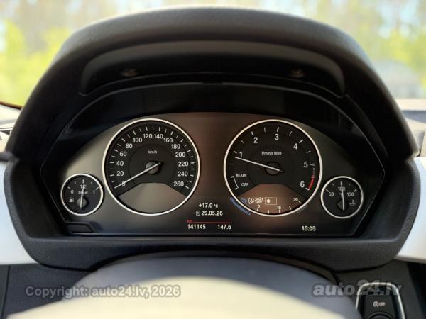 Grey BMW 3 Series 2016 in Tallinn, with an engine capacity of 2.00 L and mileage of 141 thousand km for 12999 €, photo 10 on AUTOMOTO.COM.LV