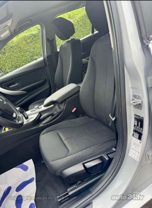 Grey BMW 3 Series 2016 in Parnu, with an engine capacity of 2.00 L and mileage of 215 thousand km for 10490 €, photo 8 on AUTOMOTO.COM.LV