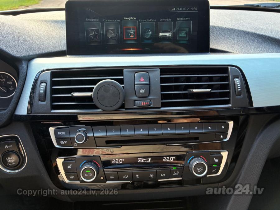 Grey BMW 3 Series 2016 in Tallinn, with an engine capacity of 2.00 L and mileage of 142 thousand km for 19800 €, photo 9 on AUTOMOTO.COM.LV
