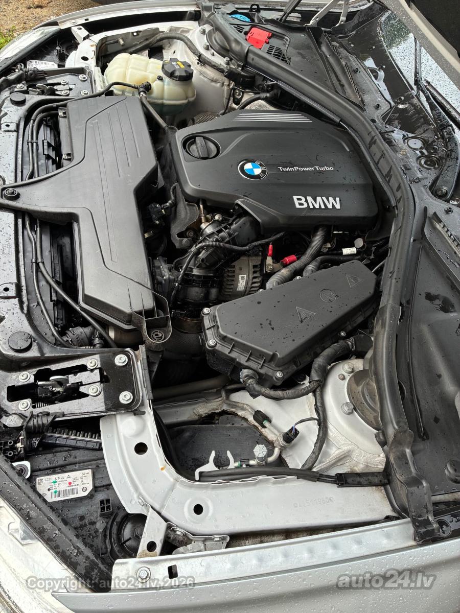 Grey BMW 3 Series 2016 in Tallinn, with an engine capacity of 2.00 L and mileage of 142 thousand km for 19800 €, photo 22 on AUTOMOTO.COM.LV