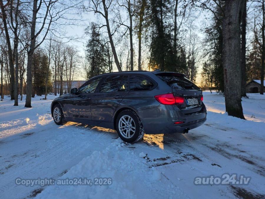 Grey BMW 3 Series 2017 in Tallinn, with an engine capacity of 2.00 L and mileage of 206 thousand km for 13499 €, photo 6 on AUTOMOTO.COM.LV