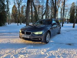 Grey BMW 3 Series 2017 in Tallinn, with an engine capacity of 2.00 L and mileage of 206 thousand km for 13499 €, photo 8 on AUTOMOTO.COM.LV