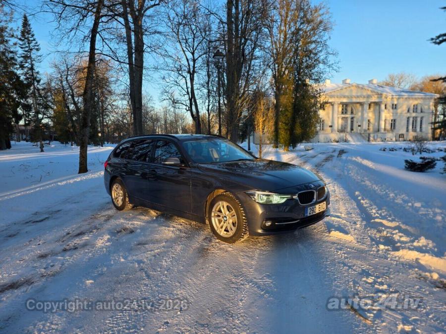 Grey BMW 3 Series 2017 in Tallinn, with an engine capacity of 2.00 L and mileage of 206 thousand km for 13499 €, photo 9 on AUTOMOTO.COM.LV