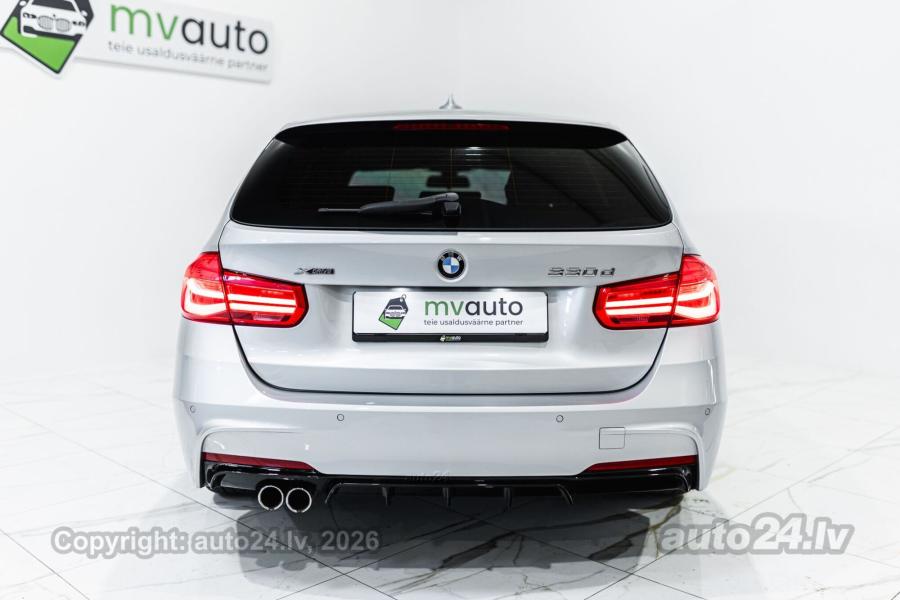 Grey BMW 3 Series 2017 in Tallinn, with an engine capacity of 3.00 L and mileage of 173 thousand km for 15990 €, photo 8 on AUTOMOTO.COM.LV