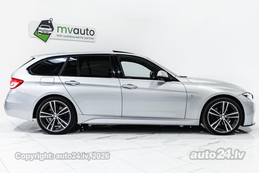 Grey BMW 3 Series 2017 in Tallinn, with an engine capacity of 3.00 L and mileage of 173 thousand km for 15990 €, photo 10 on AUTOMOTO.COM.LV