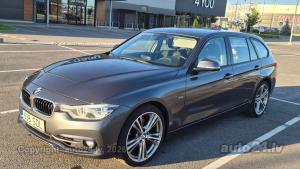 Pelēks BMW 3 Series 2017 Tallina, ar dzinēja tilpumu 3.00 L un nobraukumu 327 tūkst. km par 11200 €, foto  vietnē AUTOMOTO.COM.LV