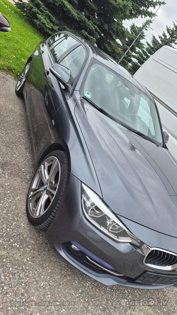Grey BMW 3 Series 2017 in Tallinn, with an engine capacity of 3.00 L and mileage of 327 thousand km for 11200 €, photo 8 on AUTOMOTO.COM.LV