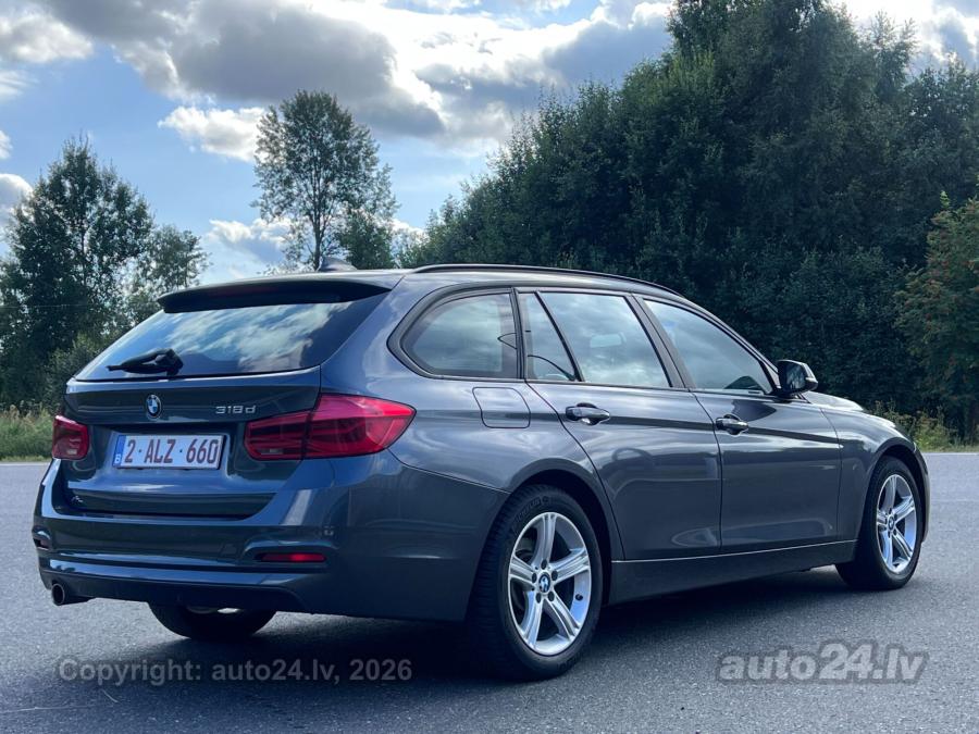 Grey BMW 3 Series 2017 in Tallinn, with an engine capacity of 2.00 L and mileage of 220 thousand km for 10000 €, photo 5 on AUTOMOTO.COM.LV