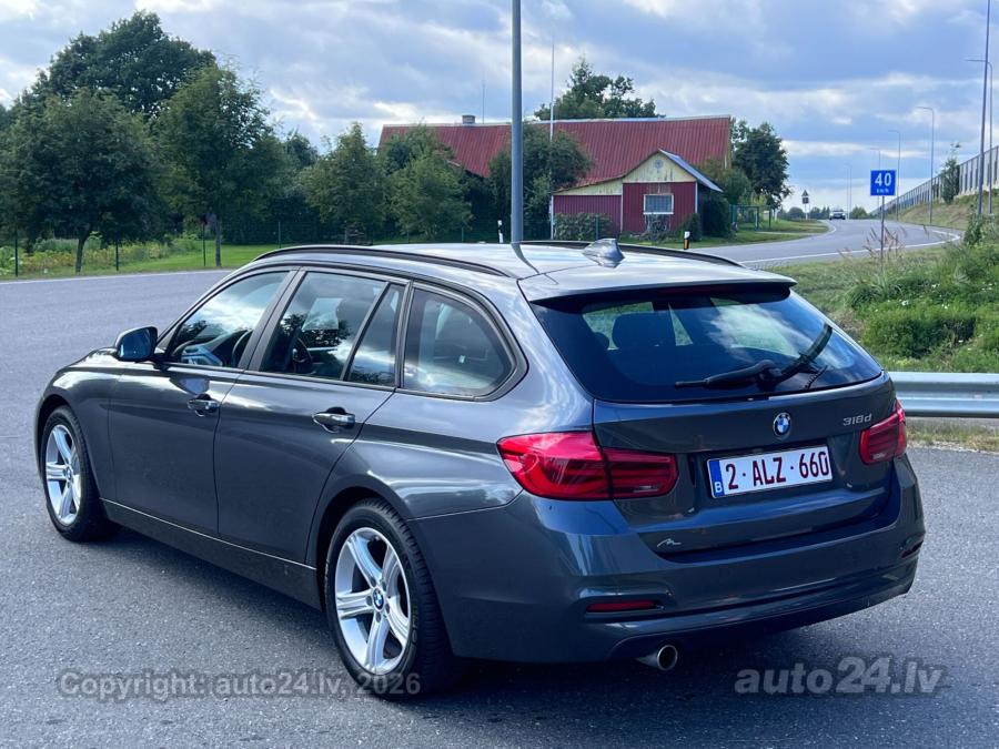 Grey BMW 3 Series 2017 in Tallinn, with an engine capacity of 2.00 L and mileage of 220 thousand km for 10000 €, photo 7 on AUTOMOTO.COM.LV