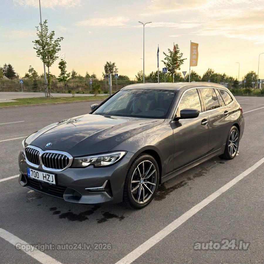 Grey BMW 3 Series 2020 in Tallinn, with an engine capacity of 2.00 L and mileage of 104 thousand km for 27900 €, photo 1 on AUTOMOTO.COM.LV