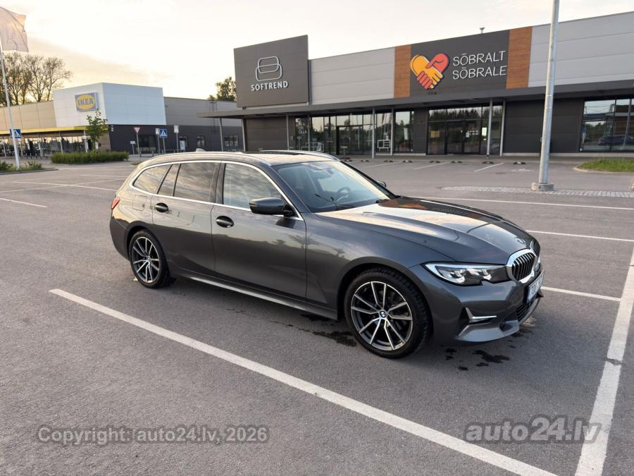 Grey BMW 3 Series 2020 in Tallinn, with an engine capacity of 2.00 L and mileage of 104 thousand km for 27900 €, photo 3 on AUTOMOTO.COM.LV