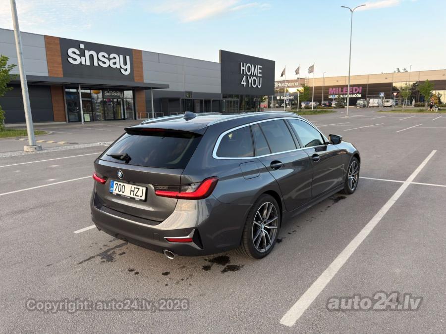 Grey BMW 3 Series 2020 in Tallinn, with an engine capacity of 2.00 L and mileage of 104 thousand km for 27900 €, photo 5 on AUTOMOTO.COM.LV