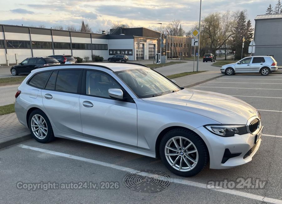 Pelēks BMW 3 Series 2020 Rīga, ar dzinēja tilpumu 2.00 L un nobraukumu 213 tūkst. km par 19200 €, foto 1 vietnē AUTOMOTO.COM.LV