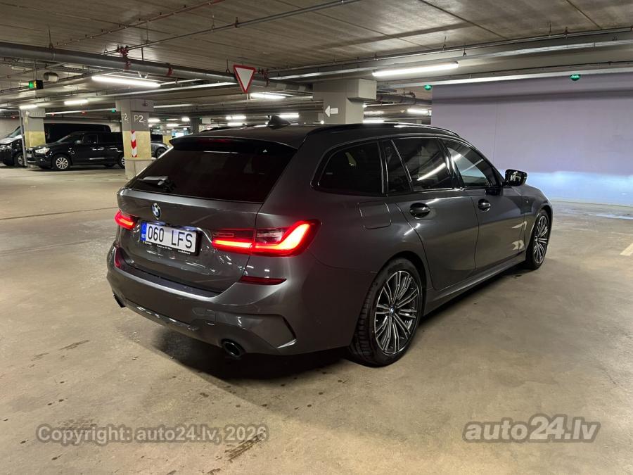 Grey BMW 3 Series 2020 in Tartu, with an engine capacity of 2.00 L and mileage of 122 thousand km for 26500 €, photo 5 on AUTOMOTO.COM.LV