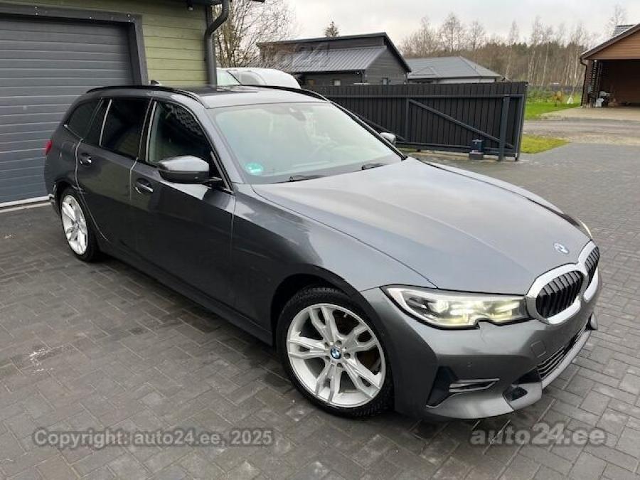 Grey BMW 3 Series 2021 in Tallinn, with an engine capacity of 2.00 L and mileage of 231 thousand km for 19300 €, photo 2 on AUTOMOTO.COM.LV