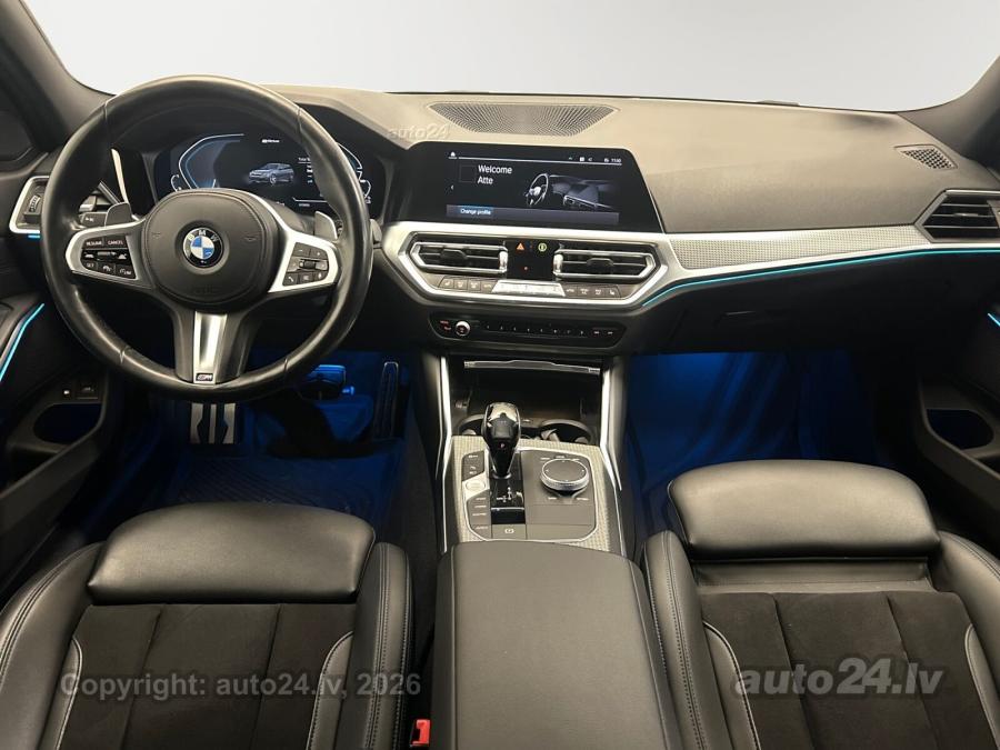 Grey BMW 3 Series 2021 in Tallinn, with an engine capacity of 2.00 L and mileage of 168 thousand km for 21900 €, photo 10 on AUTOMOTO.COM.LV