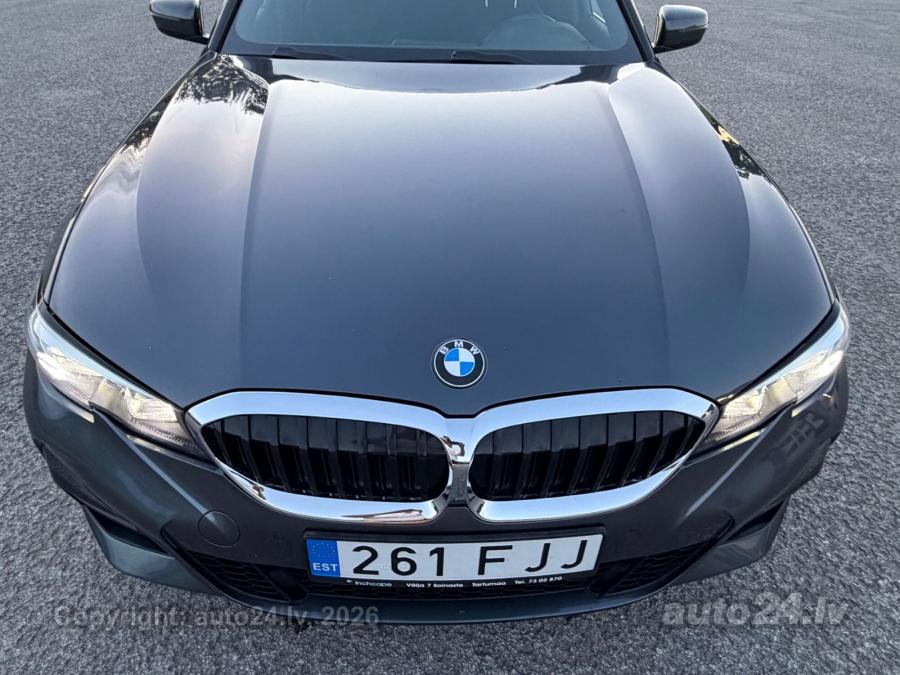 Grey BMW 3 Series 2021 in Tallinn, with an engine capacity of 2.00 L and mileage of 82 thousand km for 33333 €, photo 6 on AUTOMOTO.COM.LV