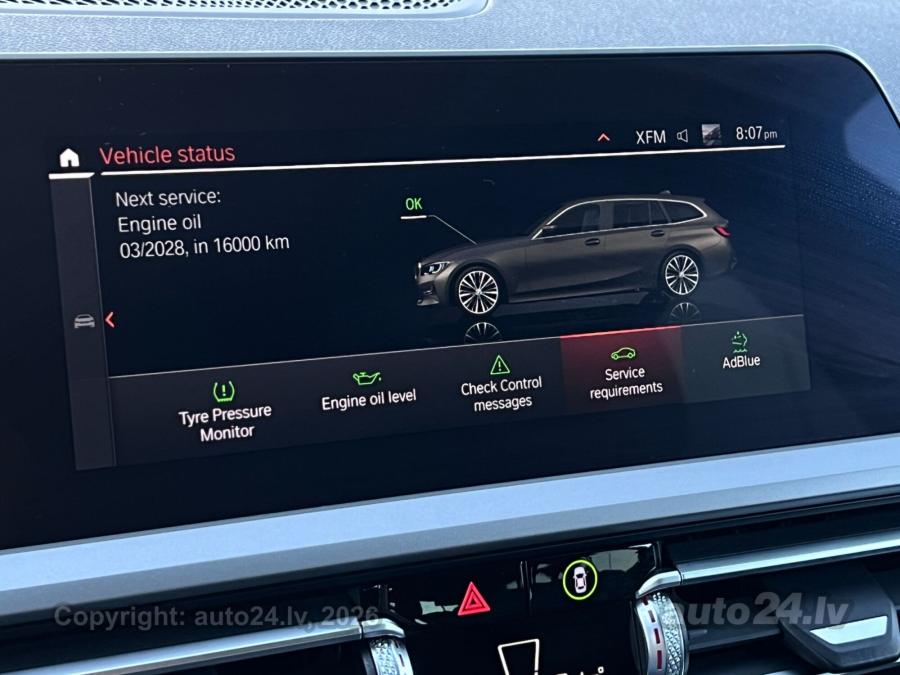 Pelēks BMW 3 Series 2021 Tallina, ar dzinēja tilpumu 2.00 L un nobraukumu 184 tūkst. km par 17990 €, foto 17 vietnē AUTOMOTO.COM.LV