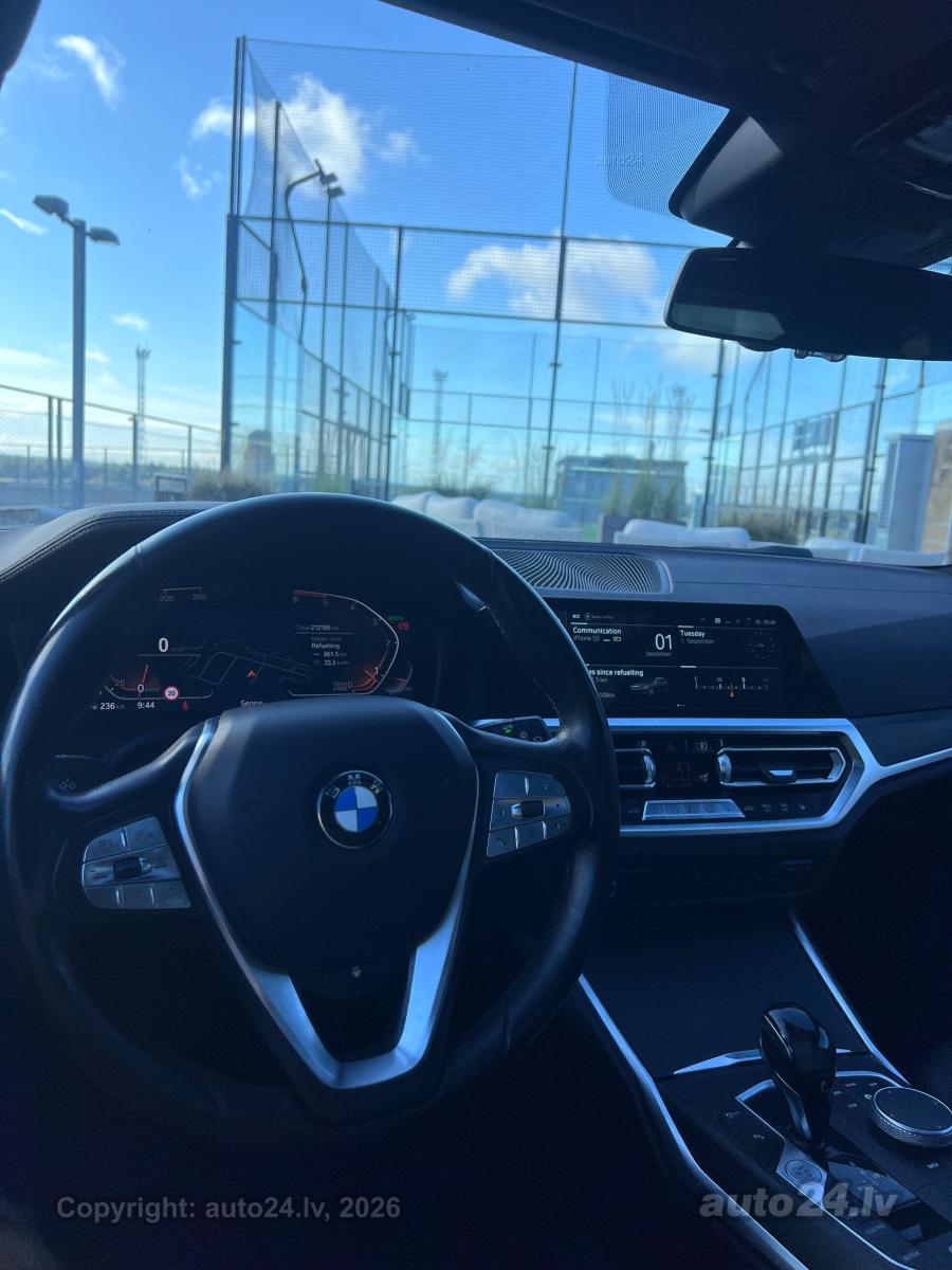 Grey BMW 3 Series 2021 in Tallinn, with an engine capacity of 2.00 L and mileage of 212 thousand km for 24000 €, photo 14 on AUTOMOTO.COM.LV
