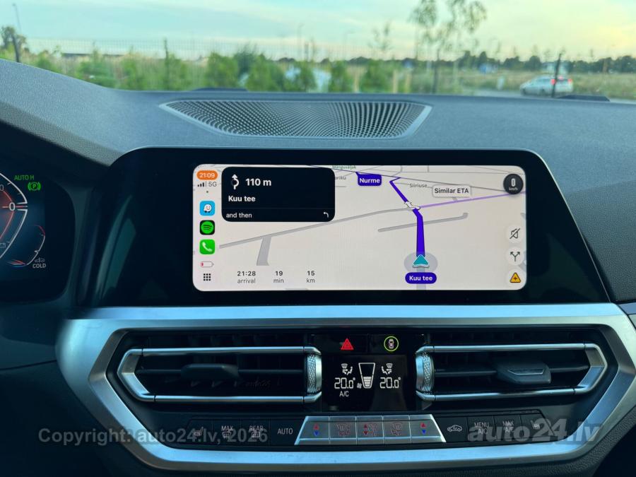 Pelēks BMW 3 Series 2022 Tallina, ar dzinēja tilpumu 2.00 L un nobraukumu 171 tūkst. km par 22600 €, foto 14 vietnē AUTOMOTO.COM.LV