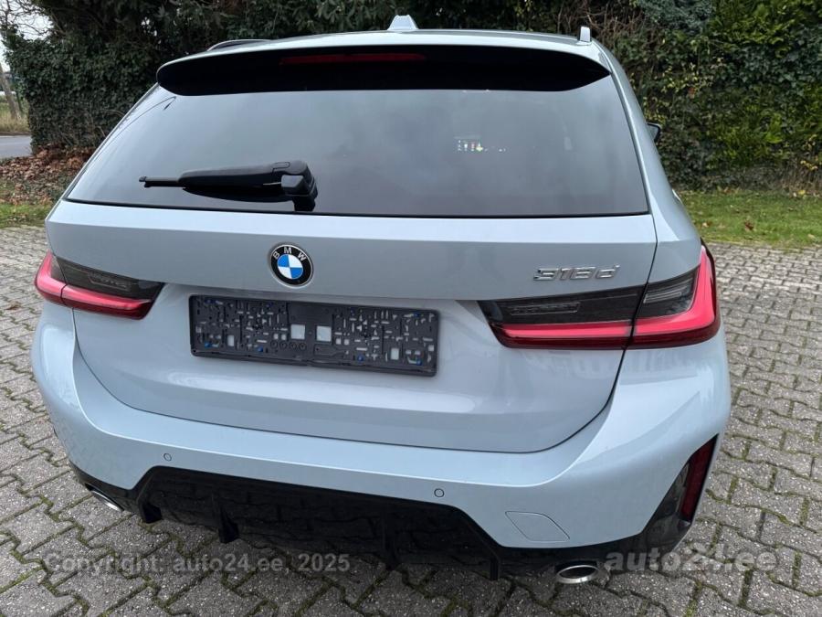 Grey BMW 3 Series 2023 in Tallinn, with an engine capacity of 2.00 L and mileage of 152 thousand km for 27999 €, photo 11 on AUTOMOTO.COM.LV