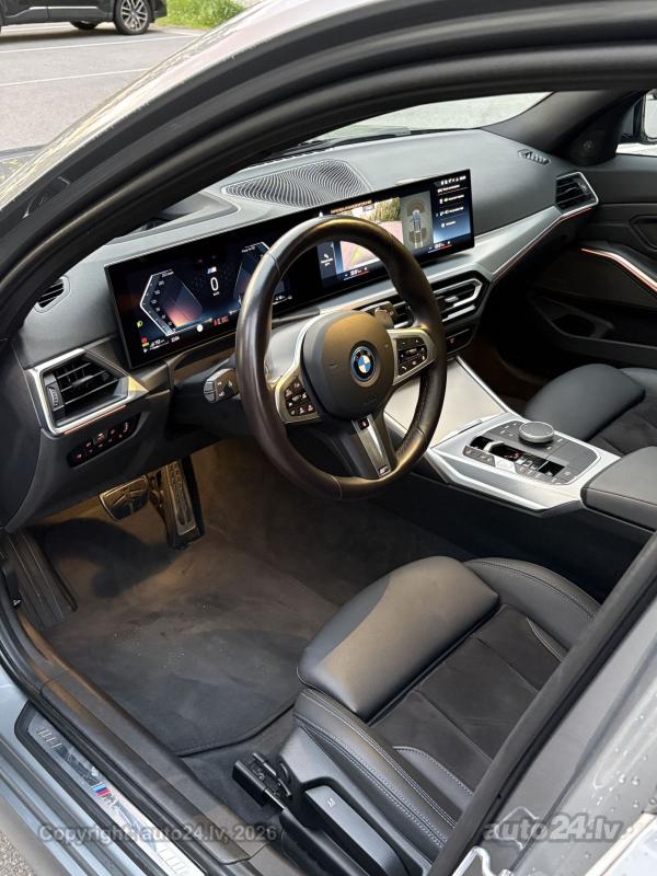 Grey BMW 3 Series 2023 in Tallinn, with an engine capacity of 2.00 L and mileage of 42 thousand km for 41990 €, photo 9 on AUTOMOTO.COM.LV