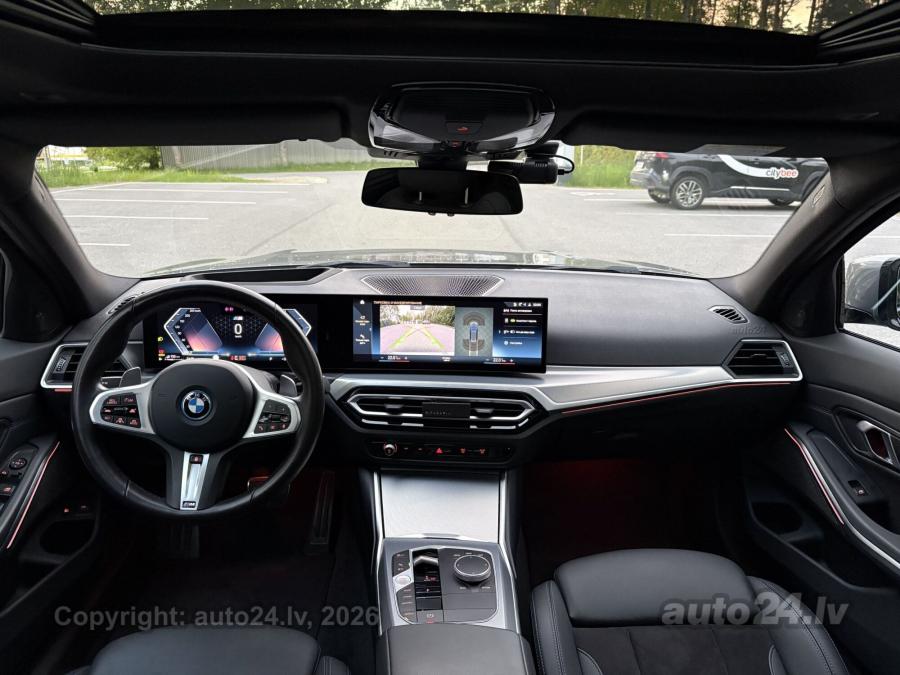Grey BMW 3 Series 2023 in Tallinn, with an engine capacity of 2.00 L and mileage of 42 thousand km for 41990 €, photo 12 on AUTOMOTO.COM.LV